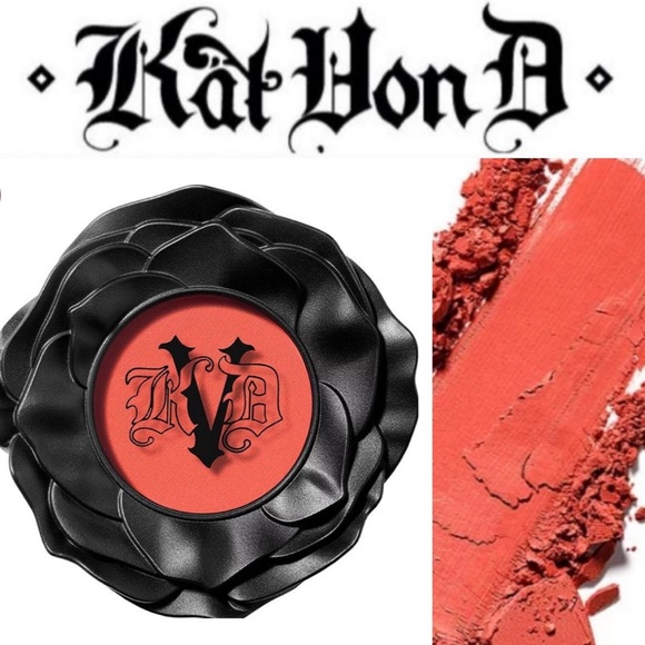 Kat Von D | Makeup | Kat Von D Everlasting Blush In Poppy Nib | Poshmark